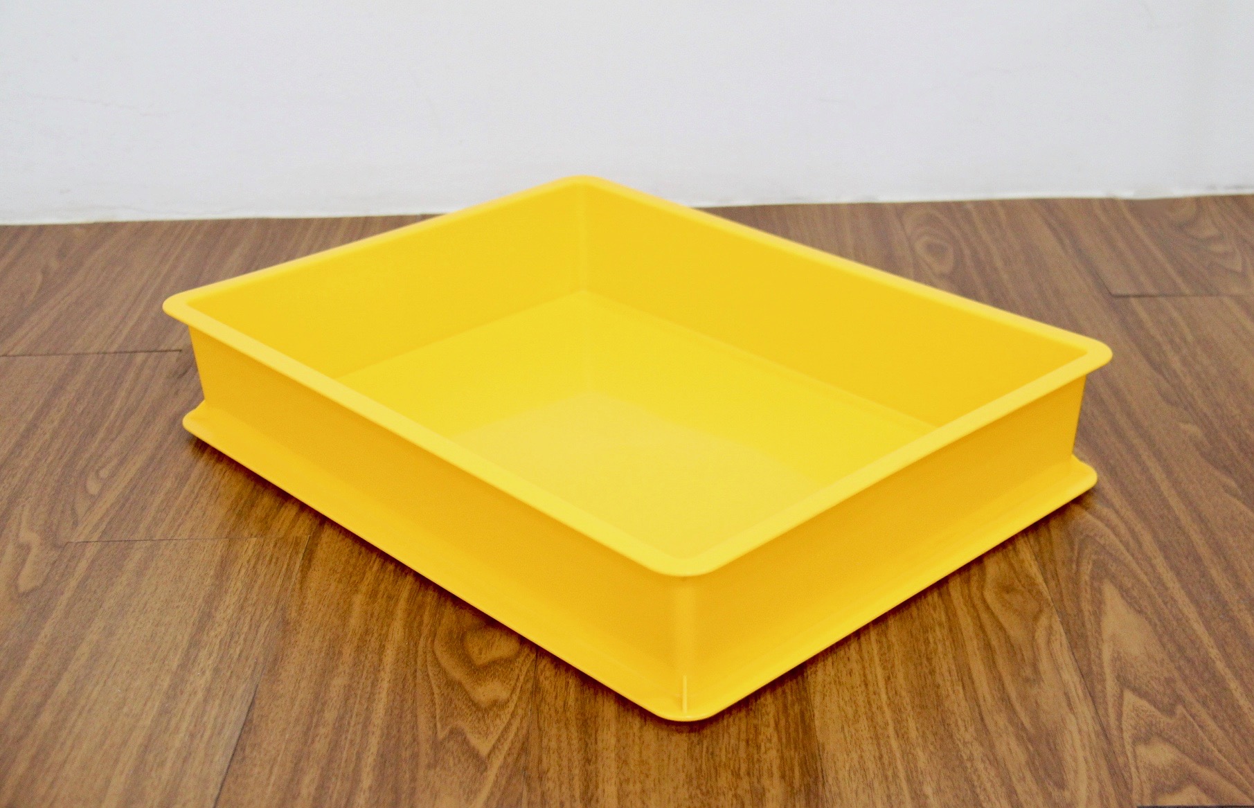 Stackable Yellow Tray at Elizabeth Burrows blog